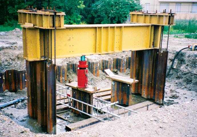 Installation of steel sheet piles | ArcelorMittal Sheet Piling